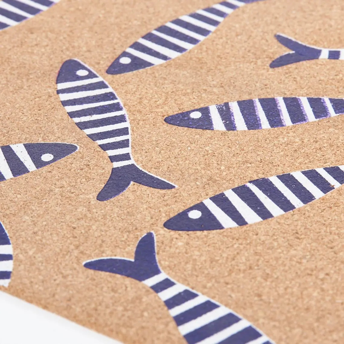Set of cork fish trivets - D1333 - Batela | batela1991