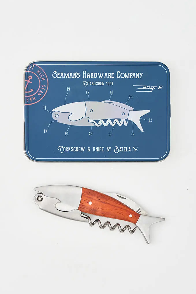 Knife, corkscrew and bottle opener: Style and Functionality for Sea ...